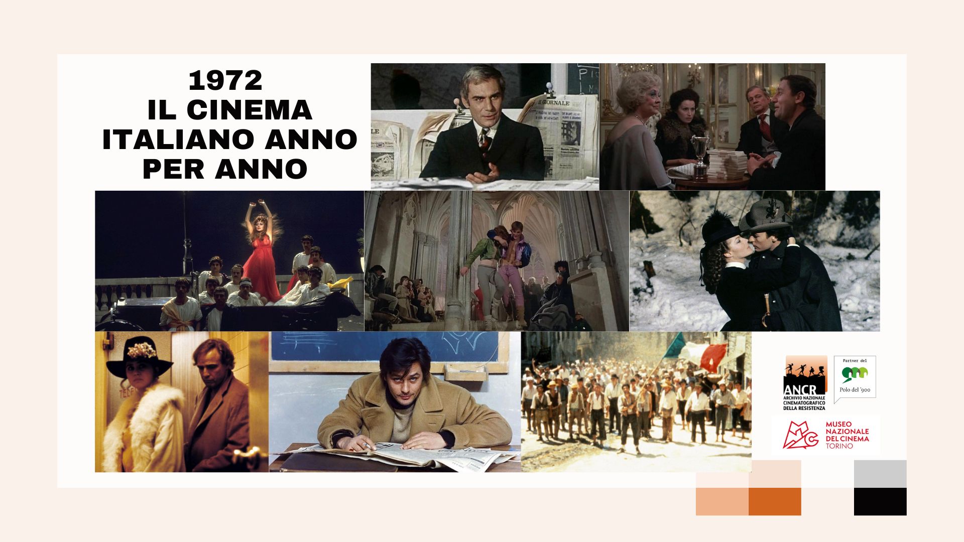 Il cinema italiano anno per anno: 1972 | Polo del '900